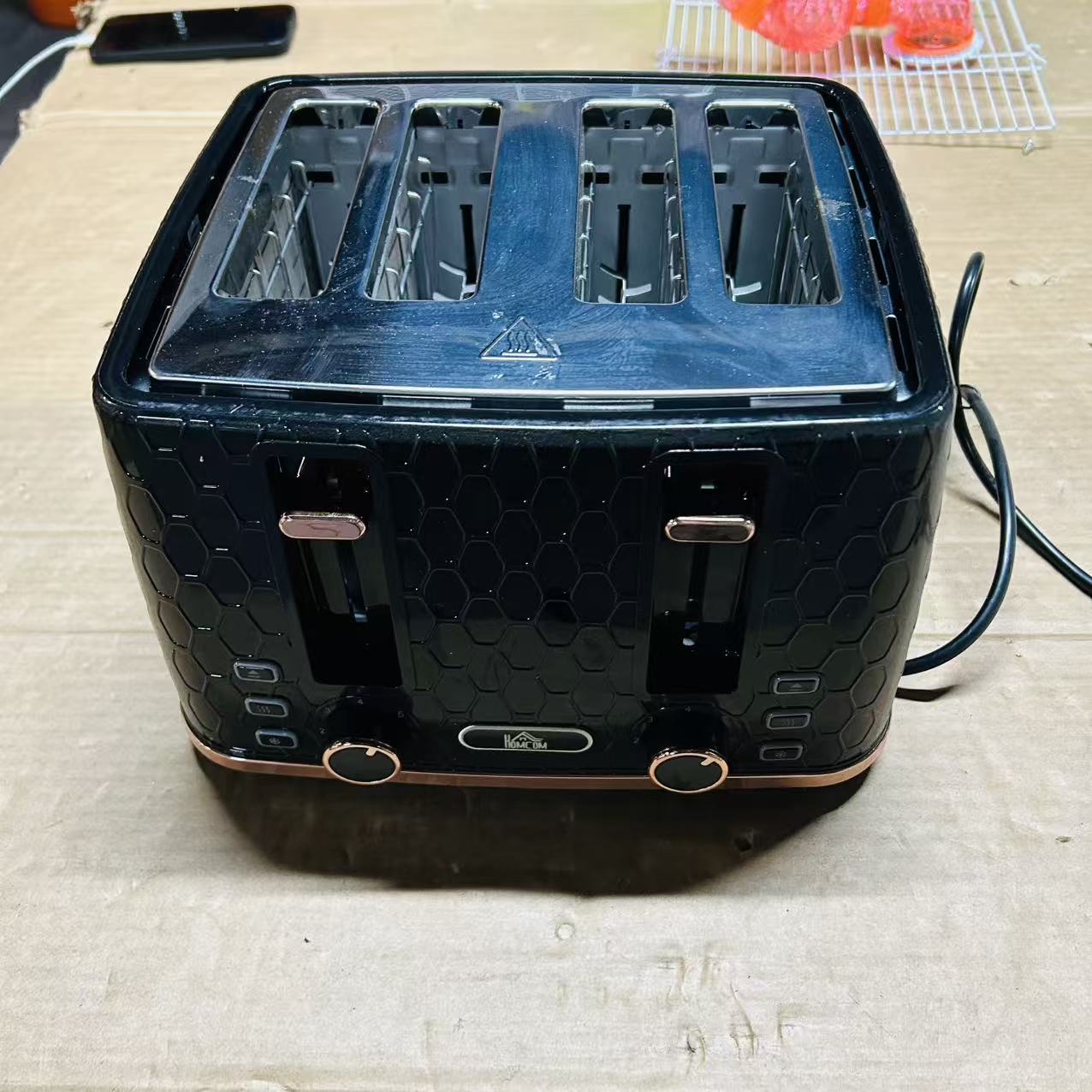 3000W 1.7L Rapid Boil Kettle & 4 Slice Toaster, Kettle and Toaster Set ...